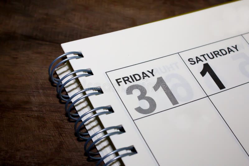 Closed Up 31st, Friday Word on Notebook. Stock Photo - Image of 31st ...