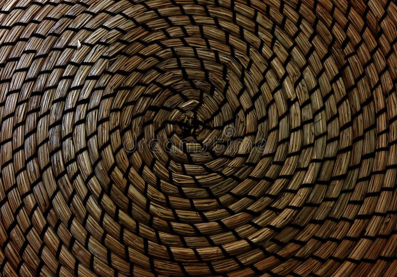 Closed Up of Texture of Basket Weave Pattern Stock Image - Image of ...