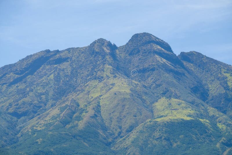 Closed up of volcano peak stock photo. Image of winter - 332561612