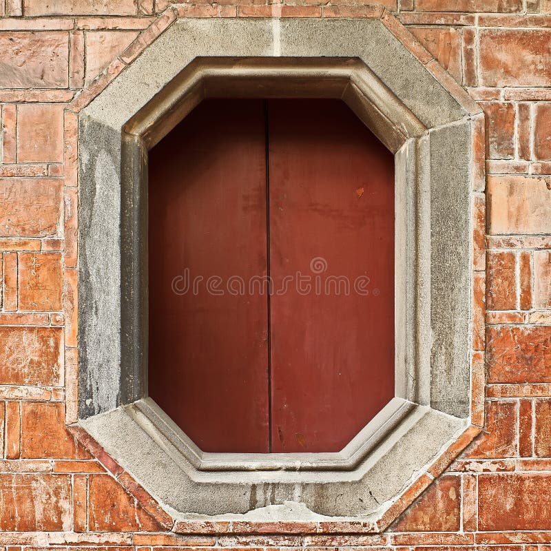 Closed window stock photo. Image of chinese, house, construction - 18637356