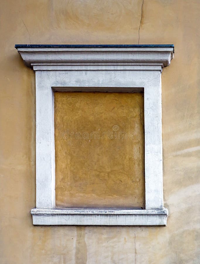 Closed window on facade stock image. Image of window - 351842919