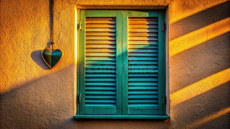 A Closed Window a Heart and the Complexities of Emotion a Still Life ...