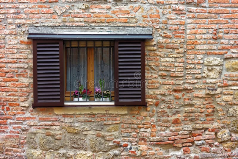 Window in the wall stock image. Image of detail, wall - 102968343