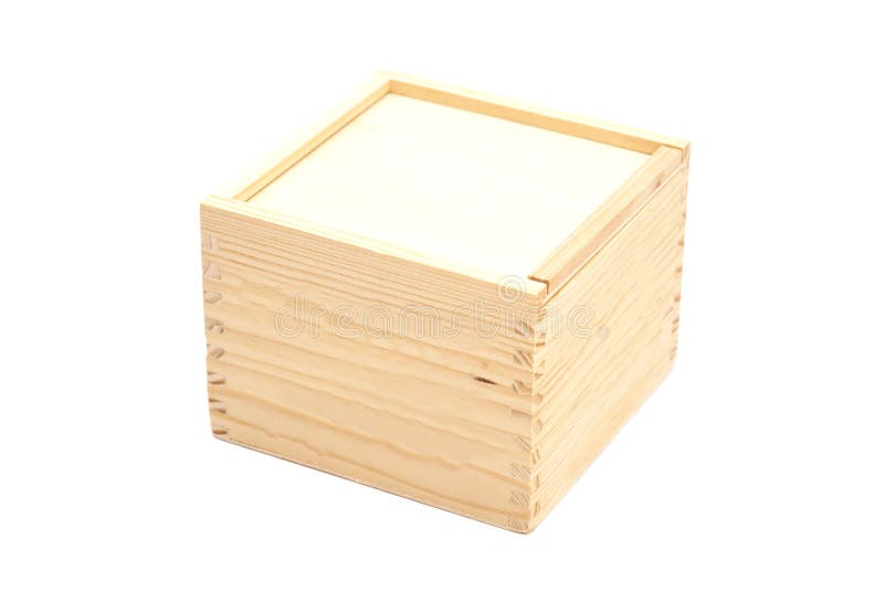 Closed wooden box stock photo. Image of cargo, small - 55940726