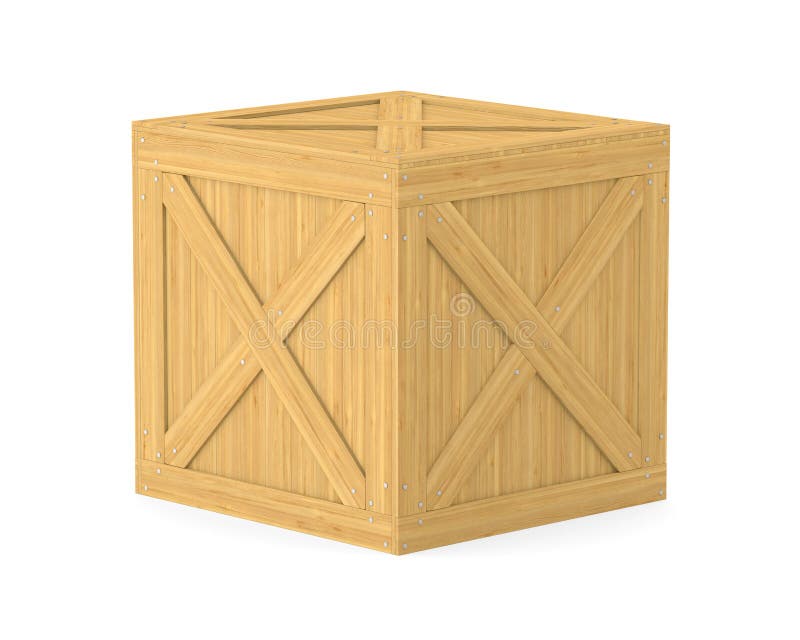 Wooden Cargo Export Import Boxes Stock Illustrations – 191 Wooden Cargo ...