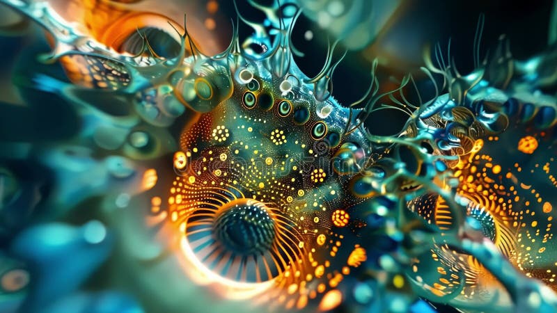 A Closer Look Reveals the Intricate Patterns and Structures of the ...