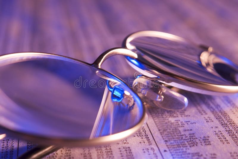 Closer Look at the Stock Market Stock Photo - Image of corporation ...