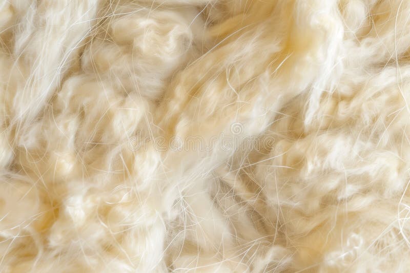 Closeshot of Mineral Wool with Visible Fiber Structure Stock Photo ...