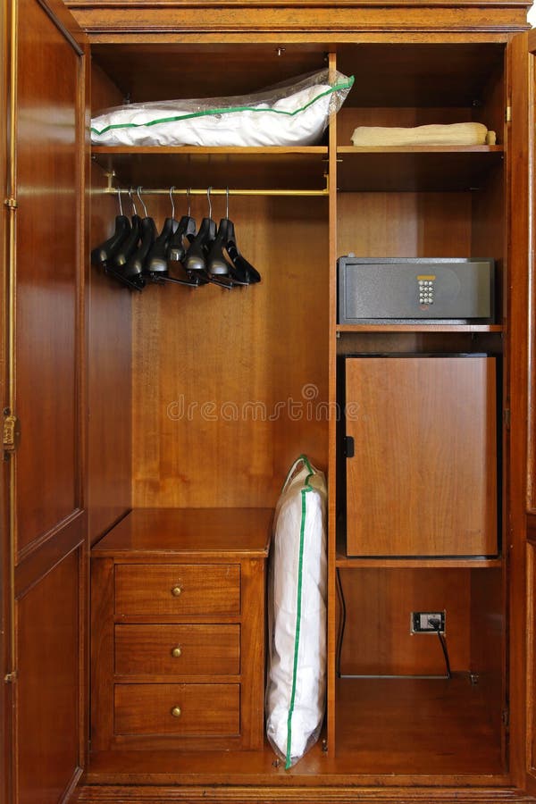 Closet in hotel stock image. Image of closet, furniture - 40644365