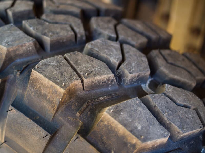 Closeup of Aggressive Offroad Mud Tire Tread on 4x4 Stock Image - Image ...
