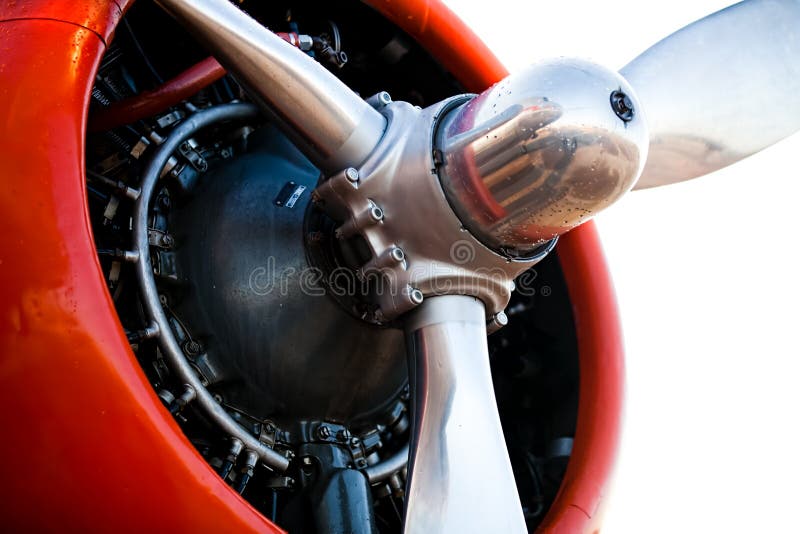 Closeup of Airplane Engine stock image. Image of power - 21732845