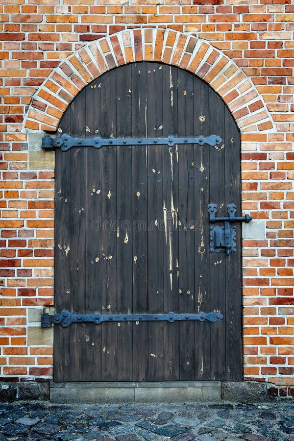Old Wooden Gate stock photo. Image of rough, gate, historic - 116426492