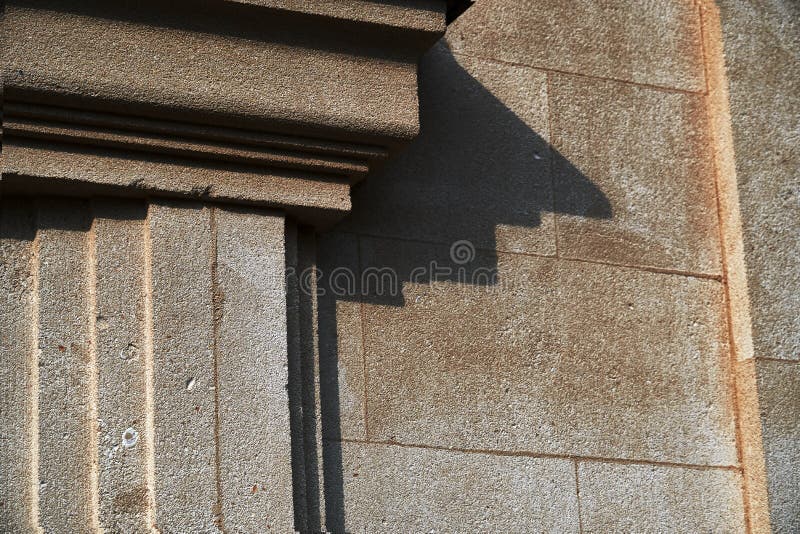 Closeup of Architectural Element for Background or Texture Stock Image ...