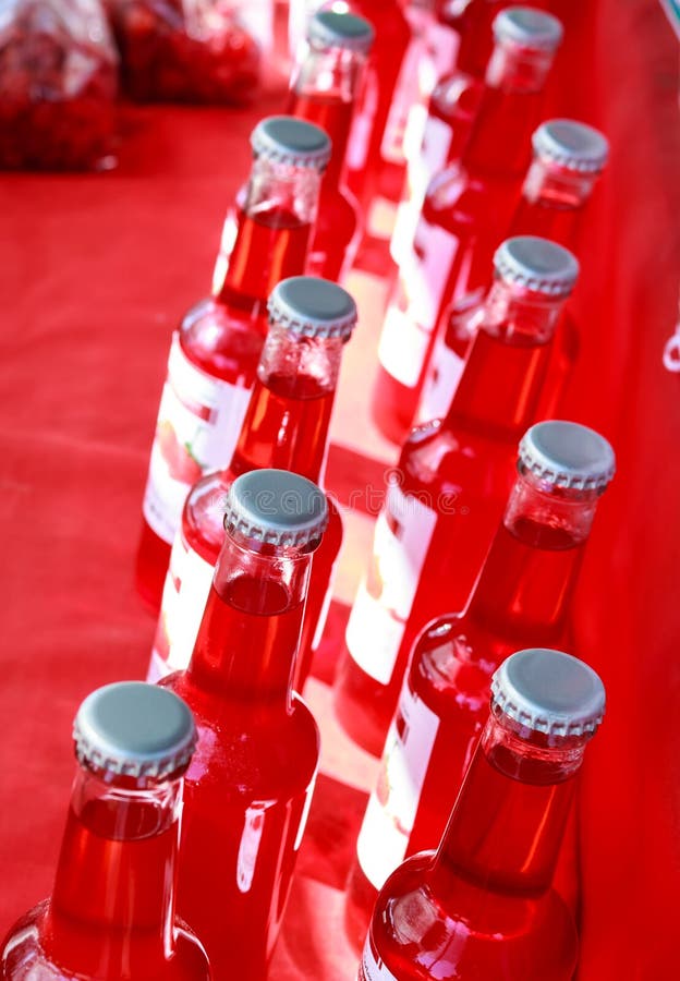 Soda Assorted Flavors and Colors Stock Photo - Image of close, fizzy ...