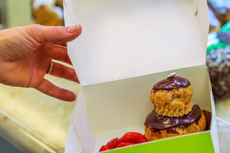 Assortment of French Pastries Stock Image - Image of france, crisps ...