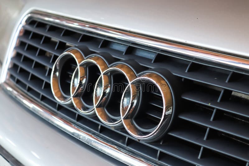 Audi logo editorial image. Image of europe, technology - 41371310