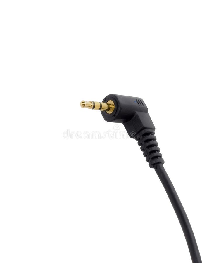 Closeup of audio plug stock photo. Image of close, jack - 28484312