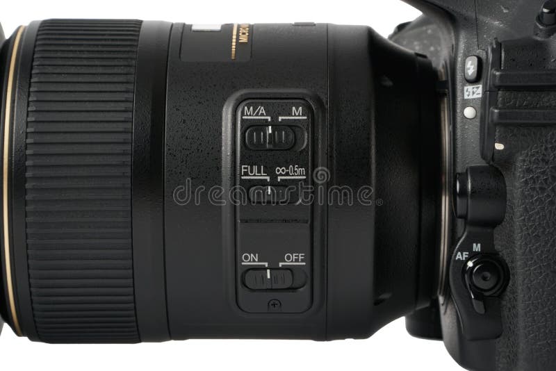 Function Switches on a Dslr Camera Stock Image - Image of range, modern ...