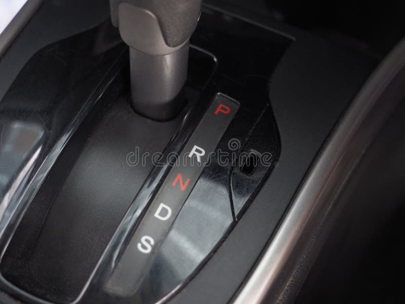 Closeup Auto Gear in the Car Stock Image - Image of flare, closeup ...