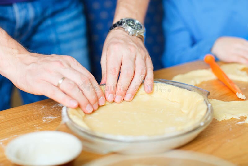 Baking a pie closeup stock photo. Image of lifestyle - 16212086