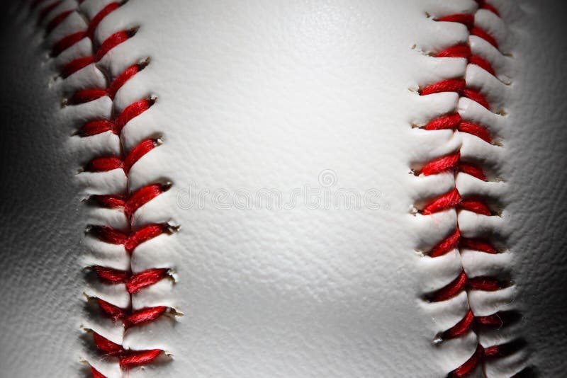 Baseball Stitches stock image. Image of close, play, isolated - 10715635