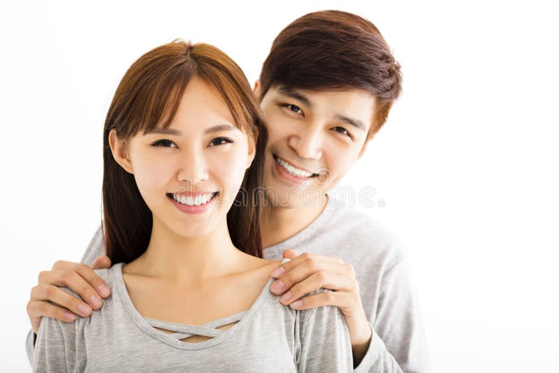 Closeup Beautiful Happy Couple Stock Photo - Image of lifestyle, cute ...