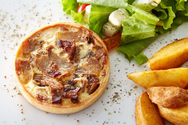 Closeup of Beef Tart, Delicious Breakfast Stock Photo - Image of ...