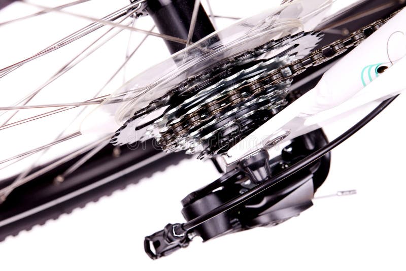 Closeup of bicycle gear stock photo. Image of detail - 72331804