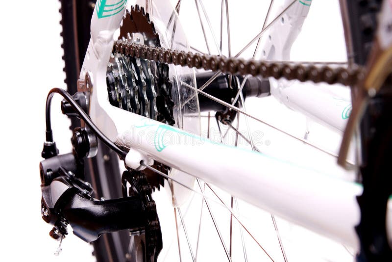 Closeup of bicycle gear stock image. Image of machine - 72331827