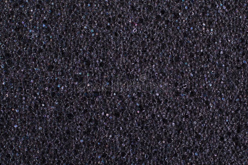 Macro of Bubbly Black Styrofoam for Background Stock Image - Image of ...