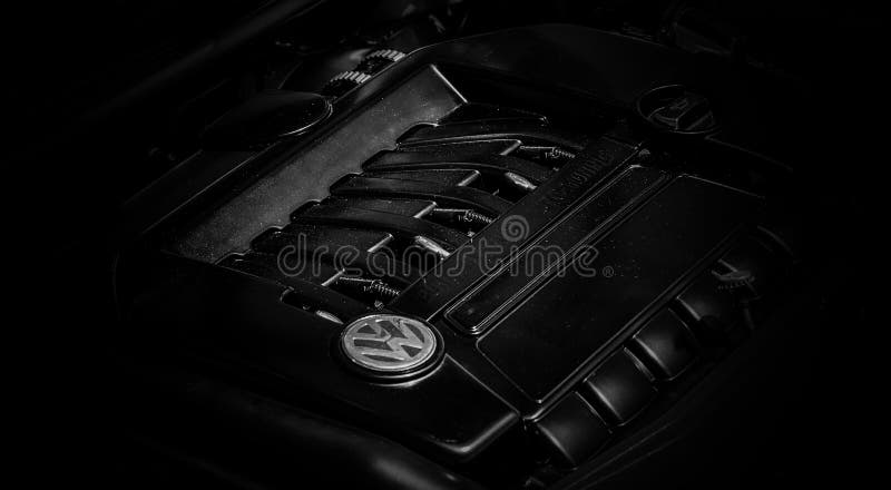 A Closeup of a Modified Car Engine Editorial Image - Image of ...