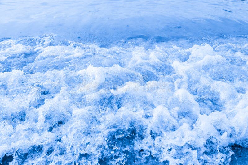Closeup of blue sea waves stock image. Image of sunlight - 35086277