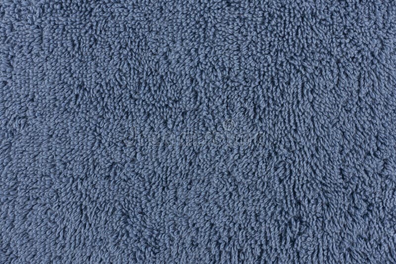 Closeup of a Blue Towel. Textile Details Backdrop Stock Image - Image ...