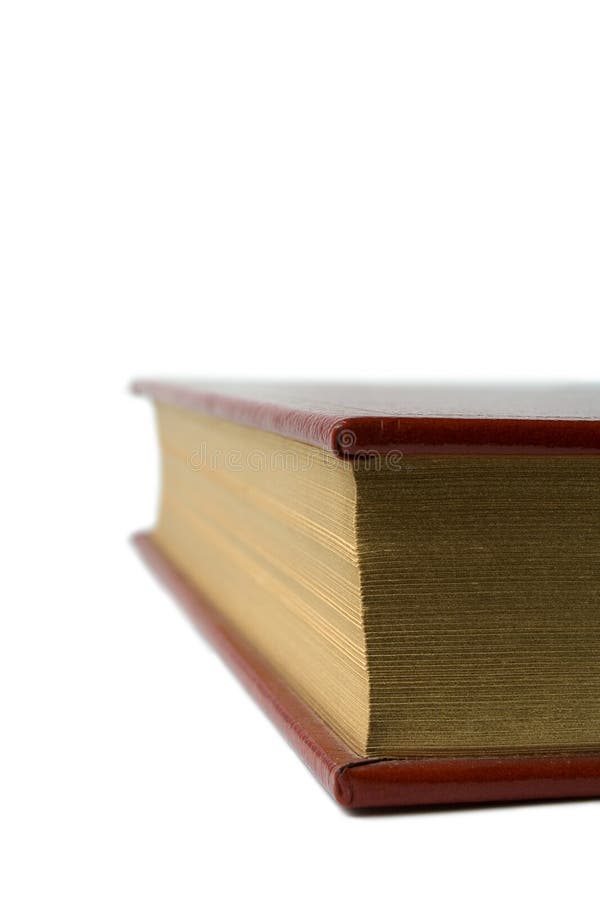 Closeup of book pages stock image. Image of covered, edged - 5617423