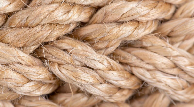 Closeup of Braided Straw or Rope Texture Stock Illustration ...