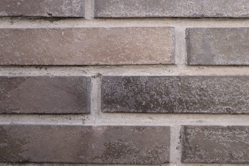 Closeup of a Brick Wall Exterior of a Building Stock Image - Image of ...