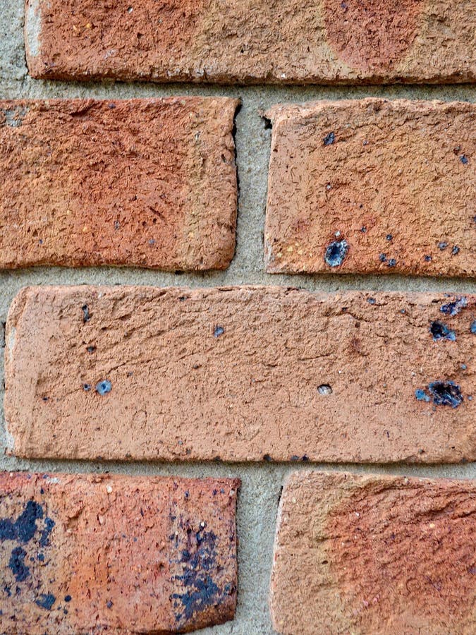 A Closeup of Bricks and Mortar in a Wall Stock Photo - Image of homes ...