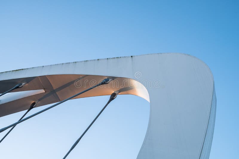 Closeup of a Bridge Support Structure Stock Photo - Image of closeup ...