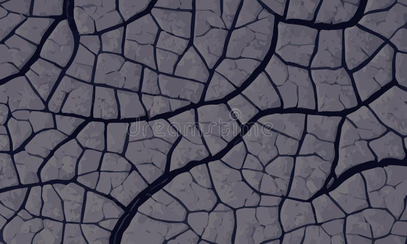 Closeup Broken Gray Soil Background , Bad Dry Environment Vector Stock ...