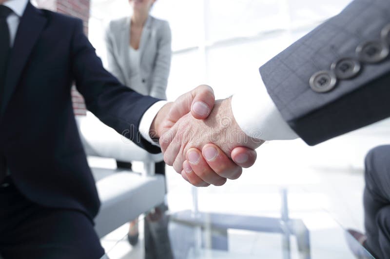 Business men hand shake stock photo. Image of office - 20200474