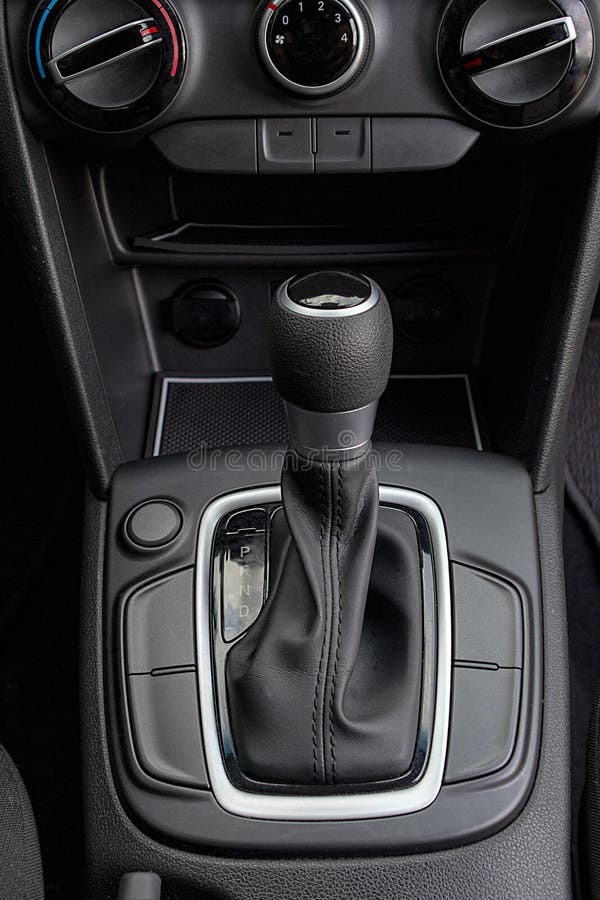 Automatic Gear Shift Of A Car Stock Photo - Image of automatic ...