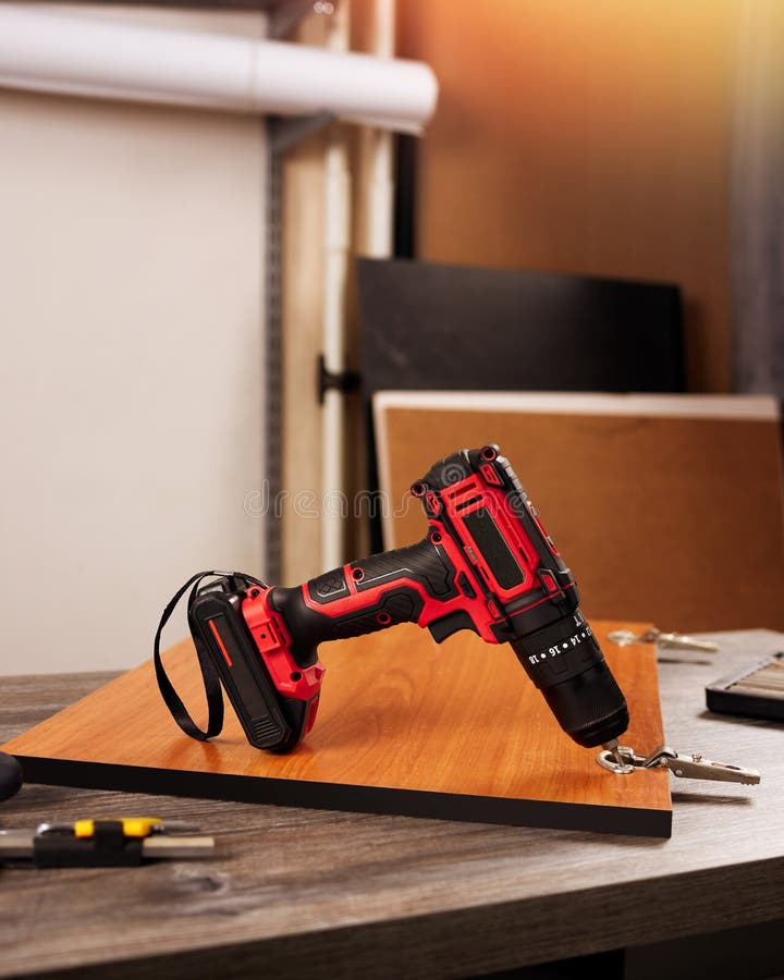 Closeup of a Carpenter`s Workplace Stock Image - Image of mechanic ...