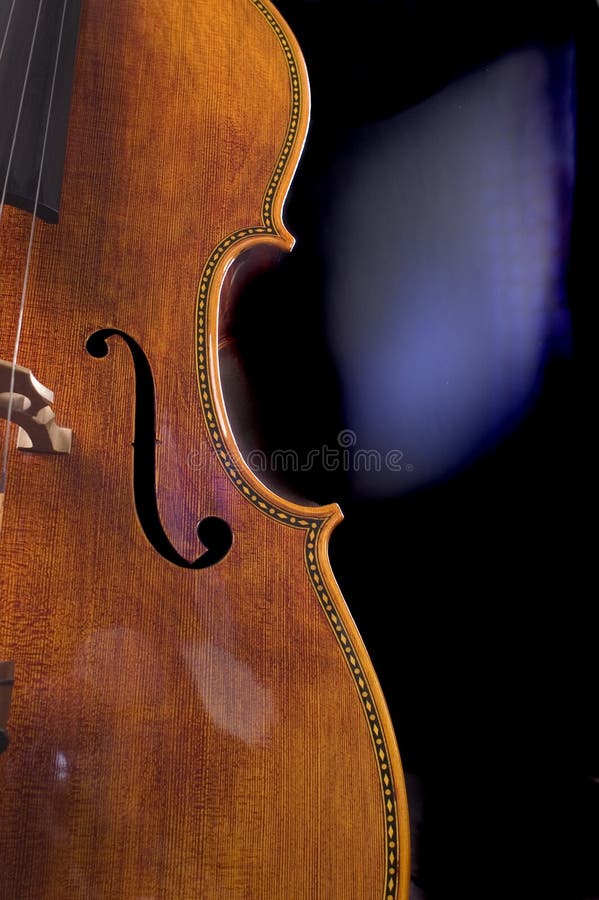 Closeup of a cello stock image. Image of concerto, fret - 8387049