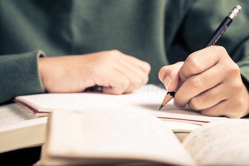 Compile a Story from the Book Stock Photo - Image of black, blog: 183431430