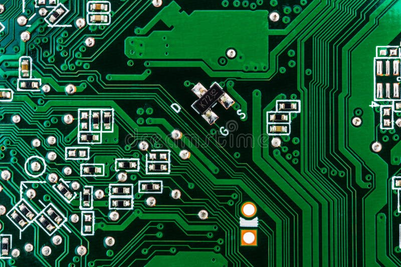 Closeup of circuit board stock photo. Image of mainframe - 33686708