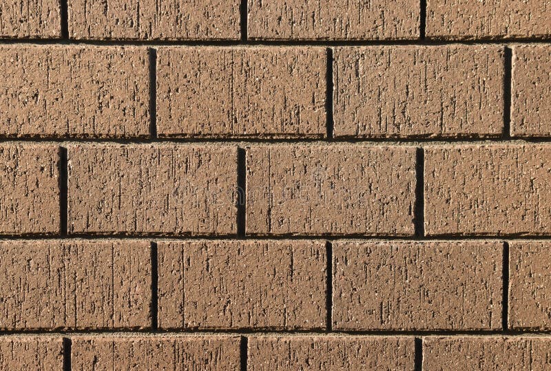 Closeup of Clay Bricks Wall Stock Image - Image of brick, building ...
