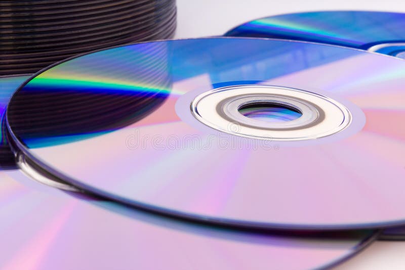 Closeup compact discs stock image. Image of disc, computer - 67564773