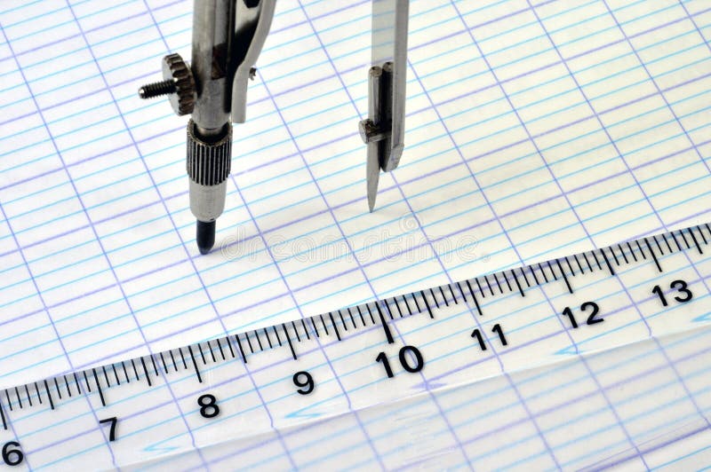 Graduated Rule in Centimeters Stock Photo - Image of measurement ...