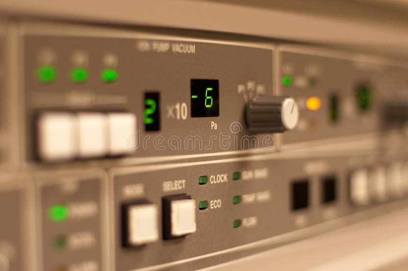 Control Panel stock image. Image of measure, number, dial - 506567