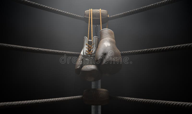 Boxing Ring Corner Wallpaper